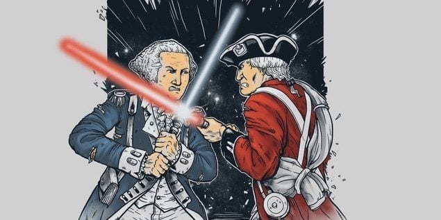 Rebellion in Star Wars, Revolution in America
