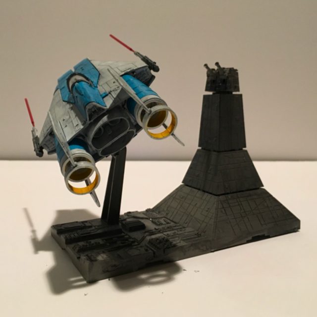 Bandai A-Wing Starfighter Model Kit Build