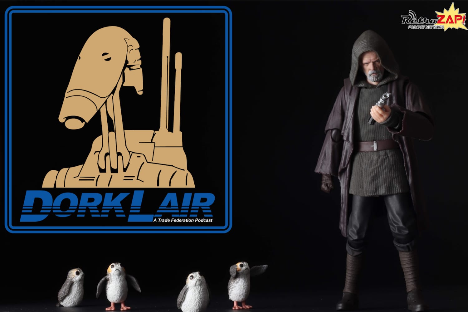 DorkLair #40: Hermit (SH Figuarts Luke TLJ) Retrozap!