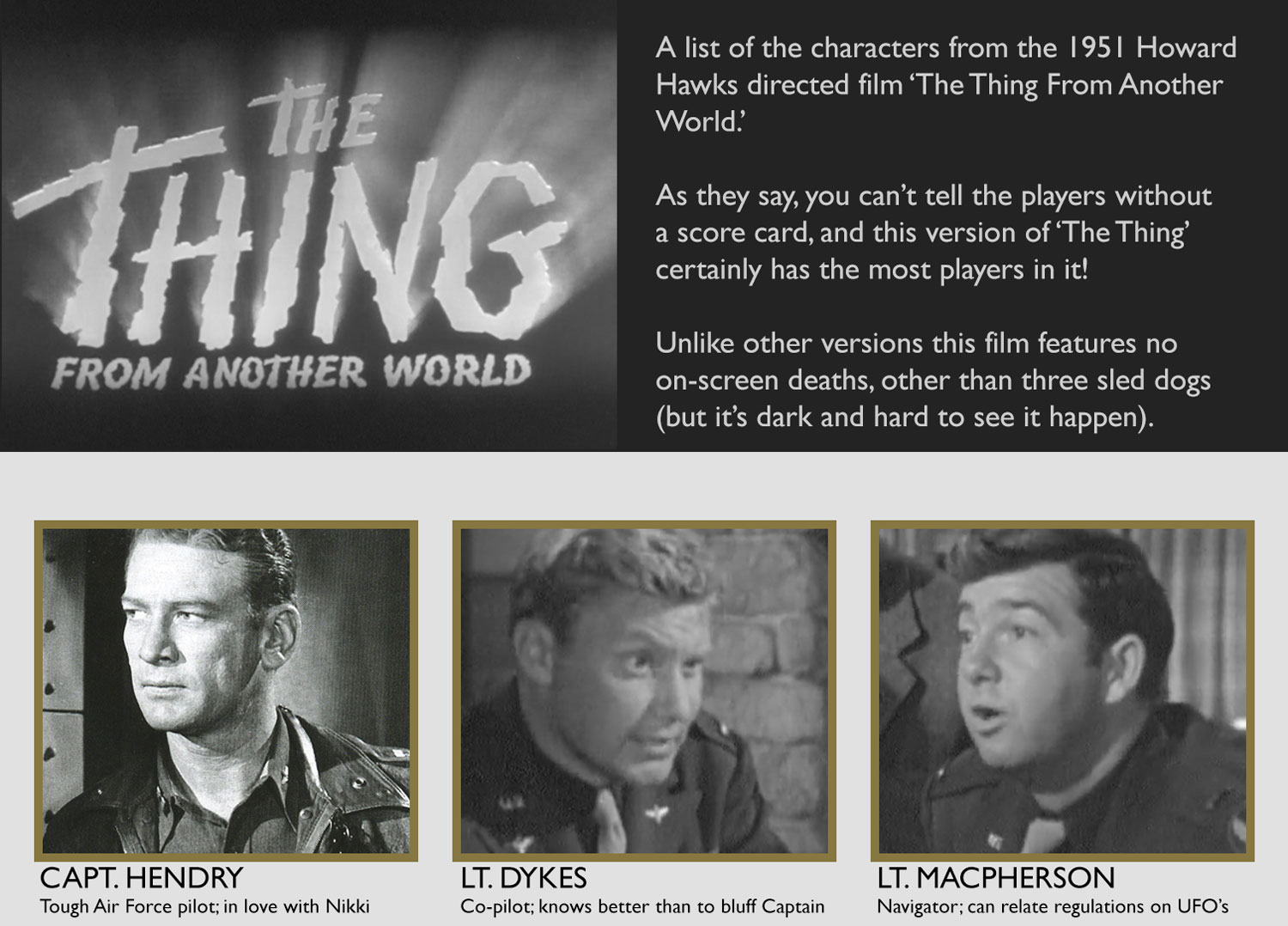 The Thing From Another World (1951) | Sci-Fi Saturdays | RetroZap